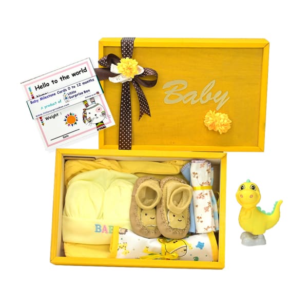 Newborn Baby Essentials Hamper Yellow: Gift/Send Fashion and Lifestyle ...