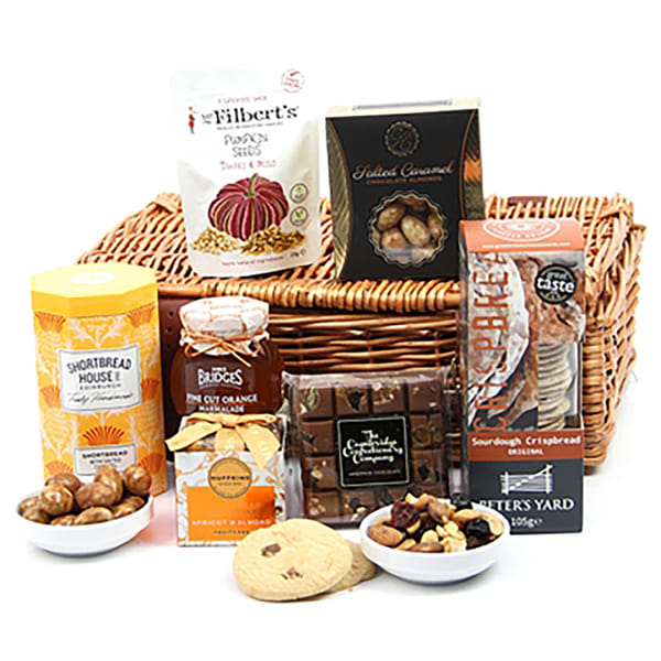 NUTTY NIBBLES HAMPER: Gift/Send UK Gifts Online JVS1179455 |IGP.com