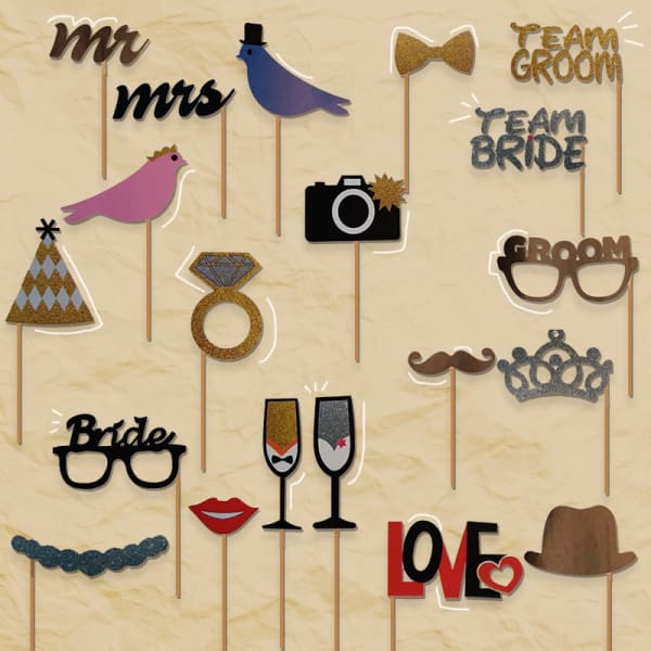 Buy/Send Party Props Set - Team Bride And Groom Online | IGP | JVS1216209