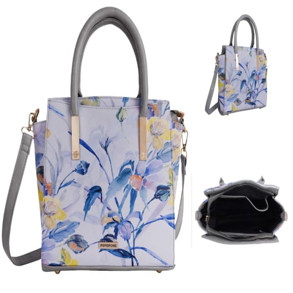 Buy/Send Peperone Luna Handbag Grey Online | IGP | JVS1179509