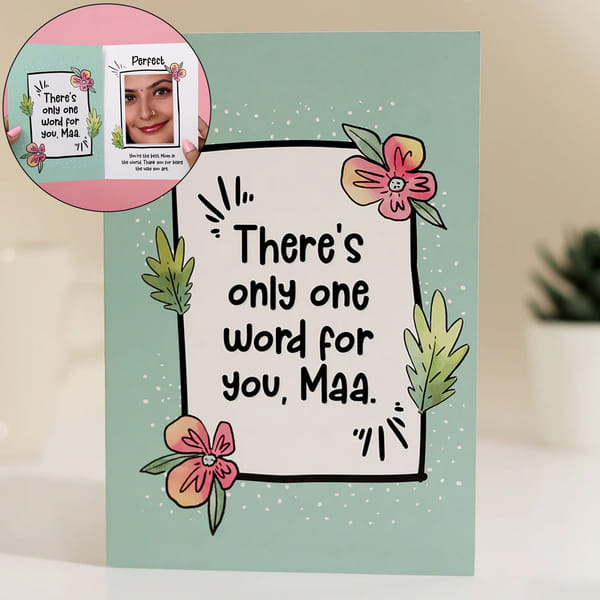 Buy/Send Perfect Mom Mother's Day Mirror Greeting Card Online | IGP ...