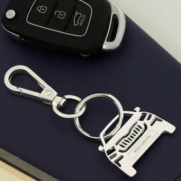 Buy/Send Personalized Car Silhouette Keychain Single Piece C.O.D. Not ...