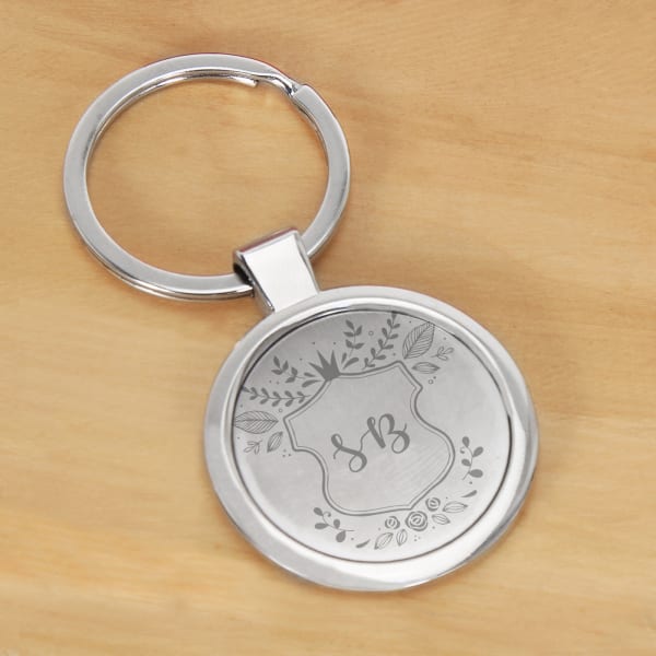 Personalized Metal Keychain: Gift/Send Home and Living Gifts Online ...