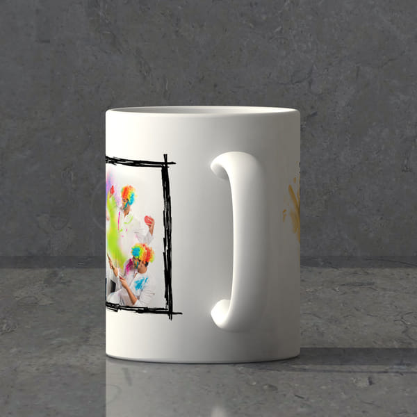 Personalized Mug with Holi Colors: Gift/Send Holi Gifts Online ...