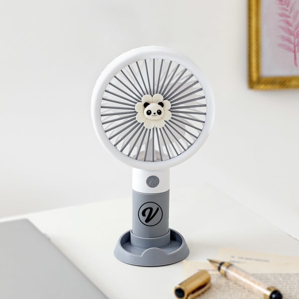 Buy/Send Personalized Portable Hand Fan - Grey Online | IGP | JVS1287303