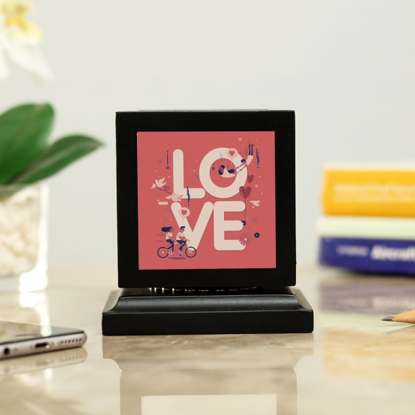 Personalized Rotating Pen Stand: Gift/Send Valentine's Day Gifts Online ...