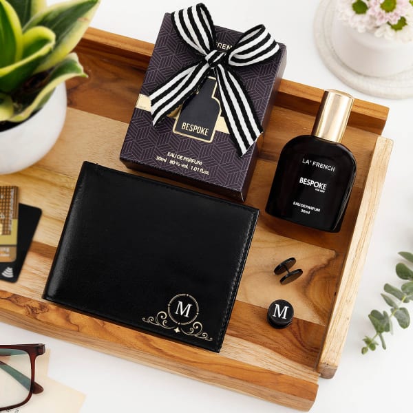 Personalized Wallet And Perfume Hamper: Gift/Send Fashion and Lifestyle ...