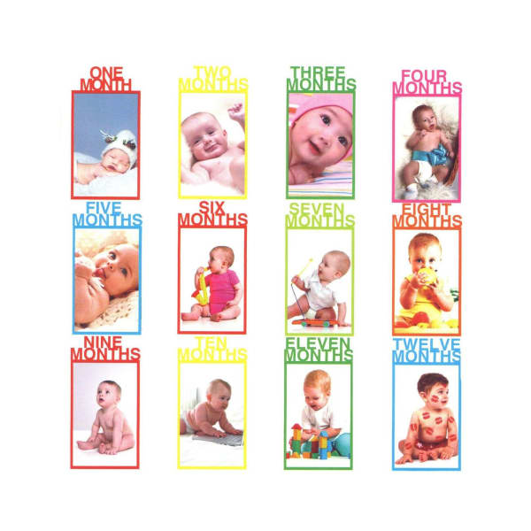 Buy/Send Photo Banner 12 Months Baby Online | IGP | JVS1218908