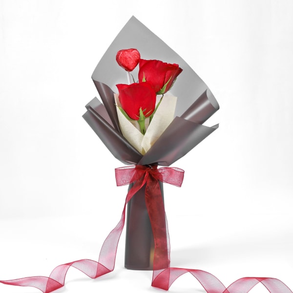 Buy/Send Premium Double Red Rose Bouquet Online | IGP | JVS1274987