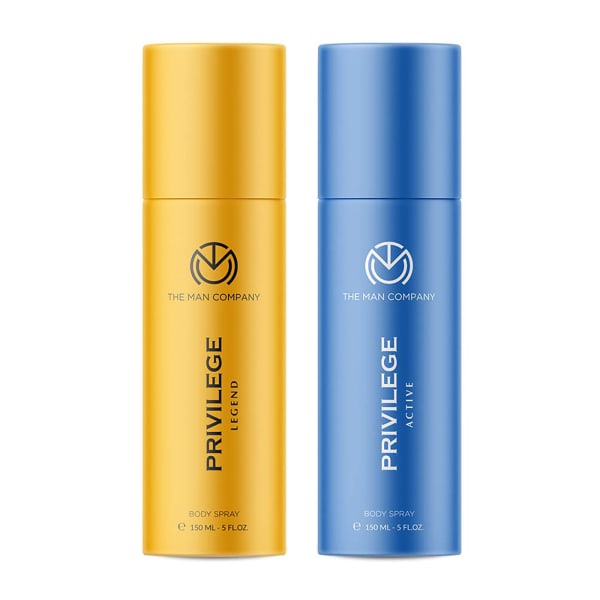 Buy/Send Privilege Legend and Active Body Spray for Men set 150ml each ...