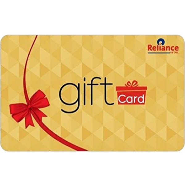 Reliance Retail Gift Card 25000: Gift/Send Experiences & Gift Cards ...