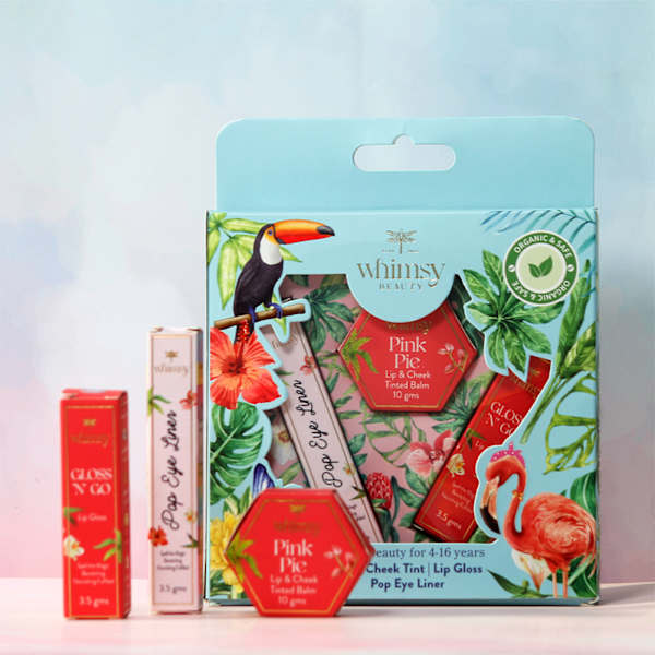 Buy/Send Safe And Organic Beauty Kit for Girls Pack Of 3 Online | IGP | JVS1401961