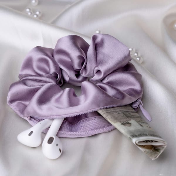 Buy/Send Satin Scrunchie French Lavender Online | IGP | JVS1232678
