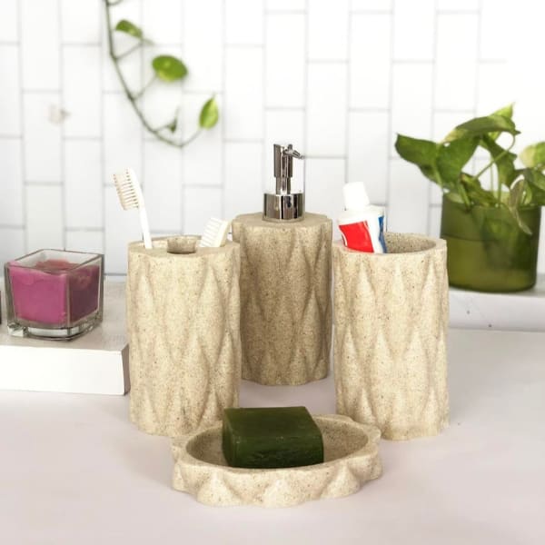 Buy/Send Soap Dispenser Set Kite Pattern Set Of 4 Online | IGP | JVS1235966