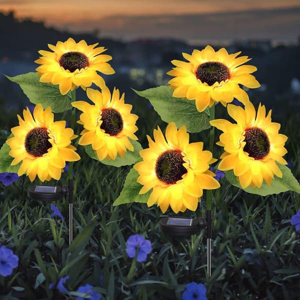 Buy/Send Solar Powered Light - Sunflower - Assorted - Single Piece ...