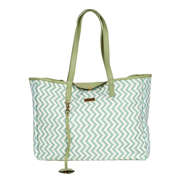 Buy/Send Sophisticated Canvas Reversible Tote Bag Mint Green Online ...
