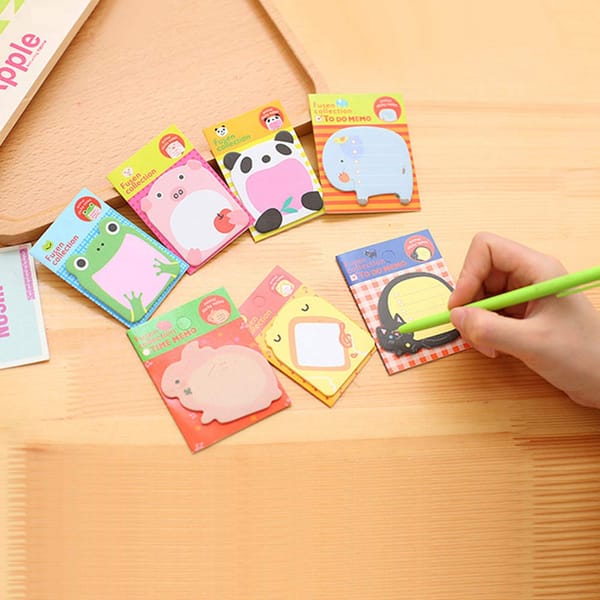 Buy/Send Sticky Notes Cute Animals Single Piece Online | IGP | JVS1233528