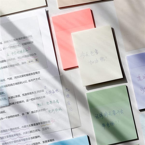 Buy/Send Sticky Notes Transparent Square Single Piece Online | IGP ...