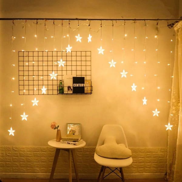 Buy/Send String Lights Curtain LED And Star 3Mtr Online | IGP | JVS1216441