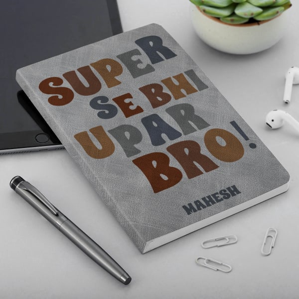 Buy/Send Super Se Uppar Diary and Pen Set - Personalized Online | IGP ...