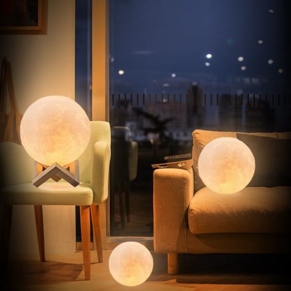 Buy/Send Table Lamp 3D Moon Single Piece Online | IGP | JVS1215045
