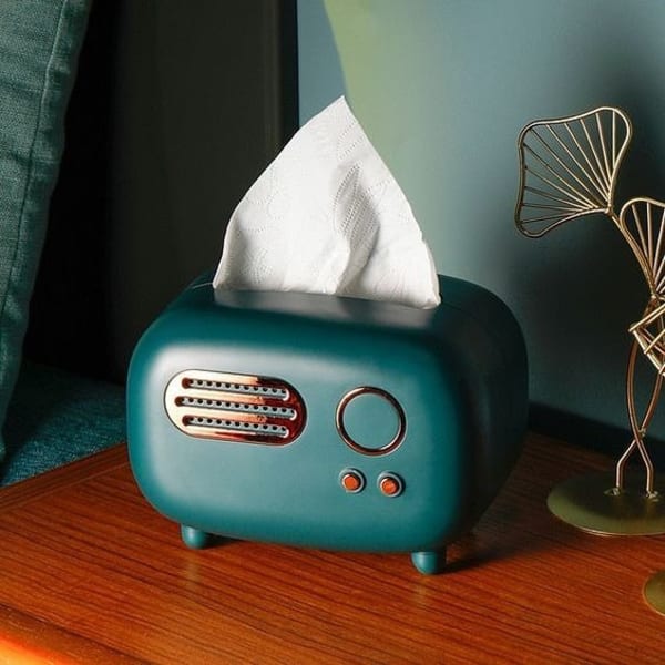 Buy/Send Tissue Box Vintage Radio Single Piece Online | IGP | JVS1215572
