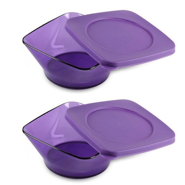Buy/Send Tupperware Clear Sq round set of 2 Online | IGP | LC1121559