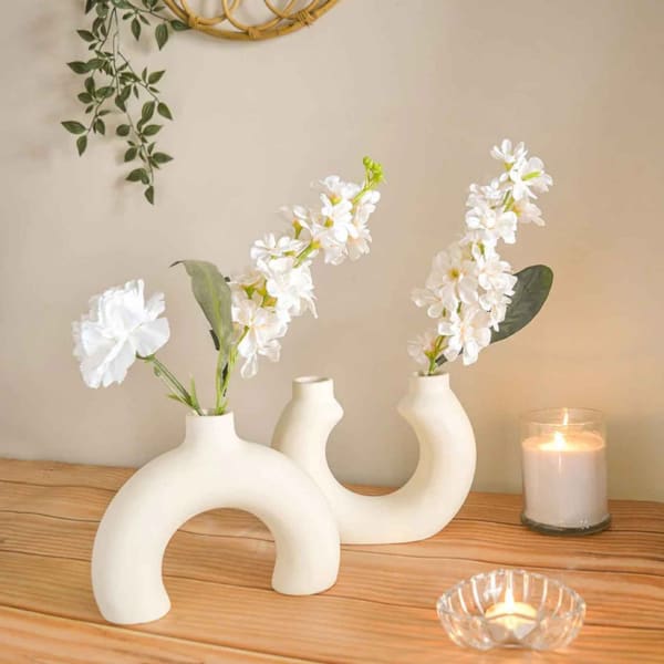 Buy/Send Vases Concave And Convex Set Of 2 Online | IGP | JVS1232498