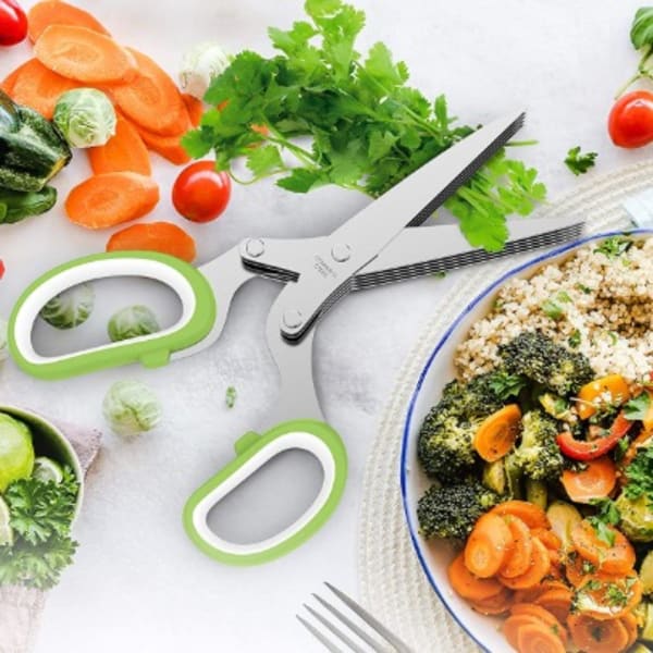 Buy/Send Vegetable Cutter - Scissor - Multi Layered - Assorted - Single ...