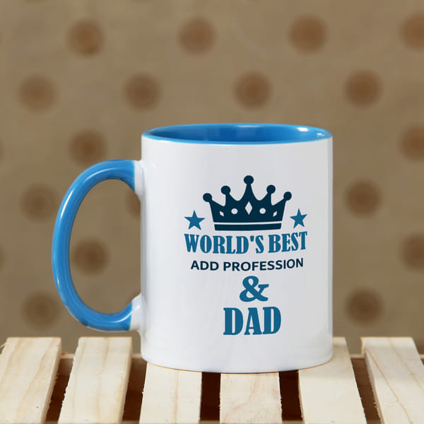 Worlds Best Dad Personalized Mug T Send Home Ts Online J11139642