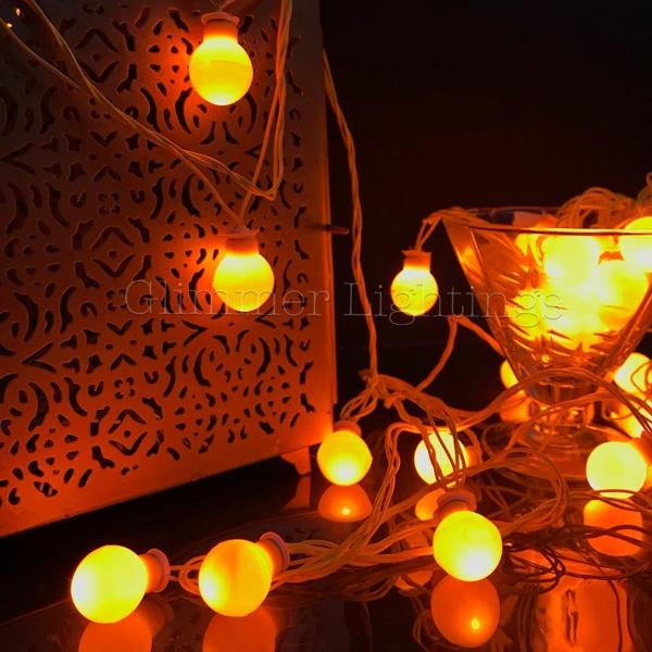 Buy/Send Yellow Elegant Small Ball Decoration String Lights LED Copper ...