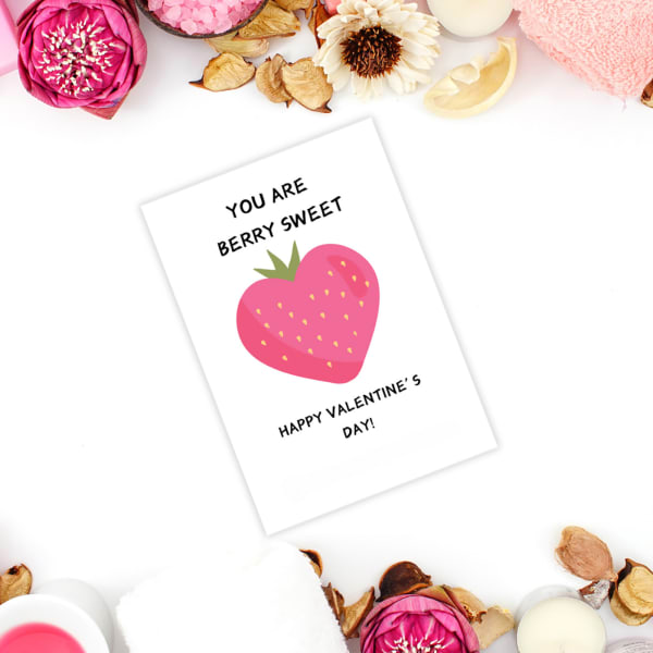 Buy/Send You Are Berry Sweet - Valentine's Day Greeting Card - Single ...