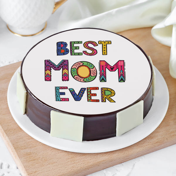 Buy/Send Yummy Best Mom Ever Cake Online | IGP | HD1113119