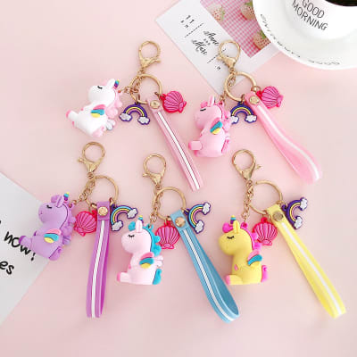 Buy/Send 4 Charms Keychain - Unicorn - Assorted - Single Piece Online ...