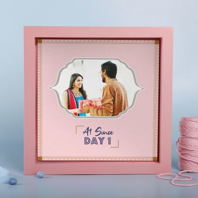 Buy/Send A1 Since Day 1 Personalized Photo Frame Online | IGP | JVS1185391