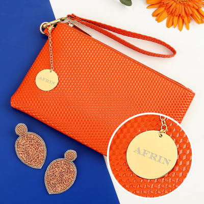 Buy/Send All things Orange Personalized Gift Set Online | IGP | JVS1267067
