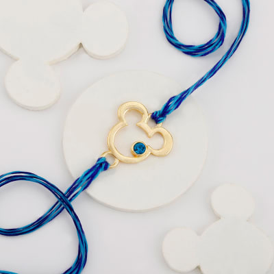 Buy/Send Appealing Mickey Mouse Rakhi For Kids Online | IGP | JVS1206756