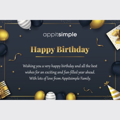 Buy/Send Appitsimple Infotek Greeting Card Online | IGP | JVS1278279