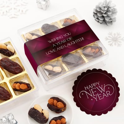 Buy/Send Assorted Stuffed Dates New Year Gift Box - 9 Pcs Online | IGP ...