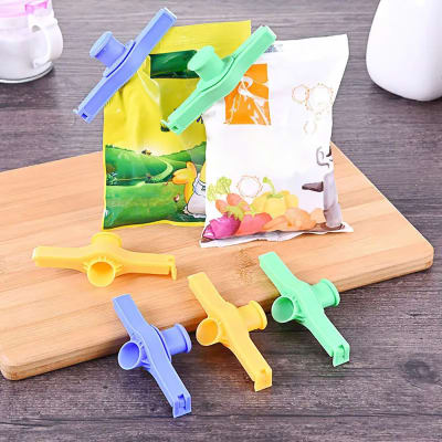 Buy/Send Bag Clips With Discharge Tube - Assorted - Set Of 2 Online ...