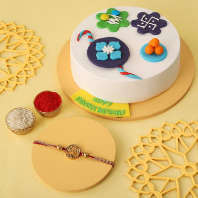 Buy/Send Baked Love Rakhi Treat Online | IGP | JVS1185521