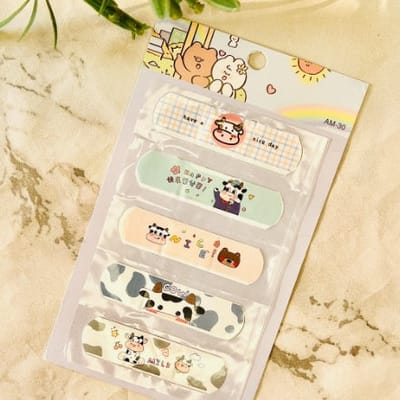 Buy/Send Band Aids Cow Set Of 5 Online | IGP | JVS1233468