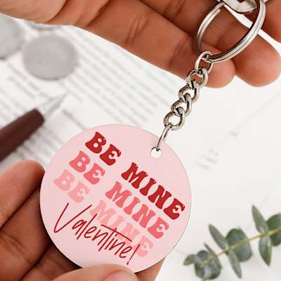 Buy/Send Be Mine Valentine Keychain Online | IGP | JVS1396709