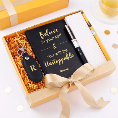 Buy/Send Be Unstoppable - Personalized Gift Set Online | IGP | JVS1271723