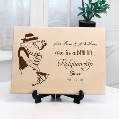 Buy/Send Beautiful Relationship Personalized Wooden Plaque Big Online ...