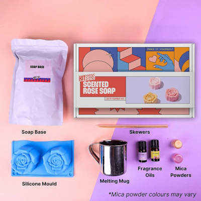Buy/Send Beauty Bloom DIY Rose Soap Kit Online | IGP | JVS1412519