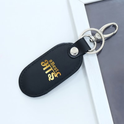 Buy/Send Best Bhai Leather Keychain Online | IGP | JVS1263314