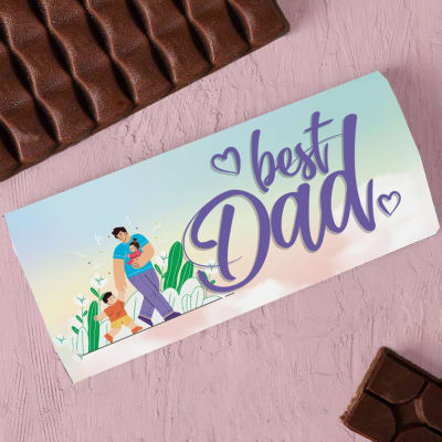 Buy/Send Best Dad Chocolate Online | IGP | JVS1223694