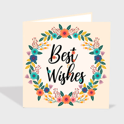 Buy/Send Best Wishes Card Online | IGP | JVS1400548