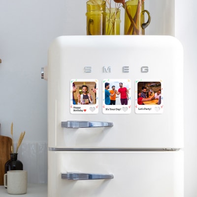 Buy/Send Birthday Fun Personalized Fridge Magnet - Set Of 3 Online ...